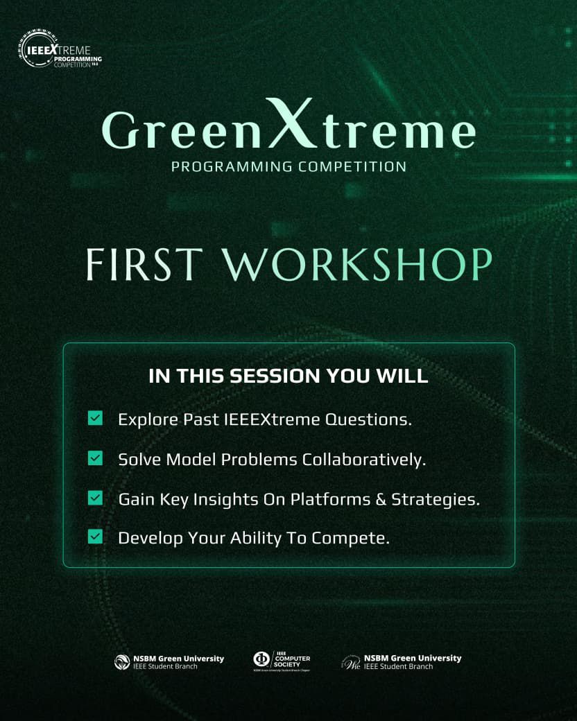 IEEEXtreme 19.0 - Sri Lanka Section