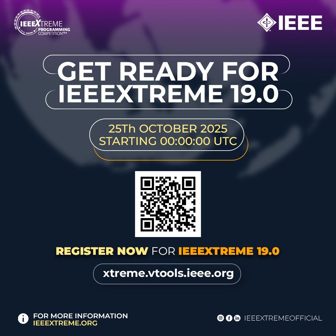 IEEEXtreme 19.0 - Sri Lanka Section